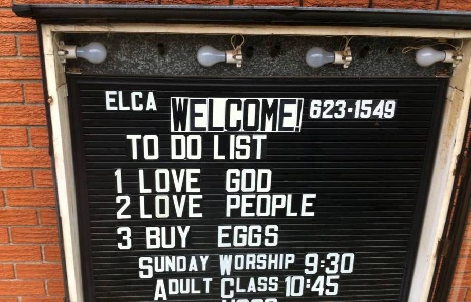 To-do list - St. Paul Lutheran Church Quad Cities