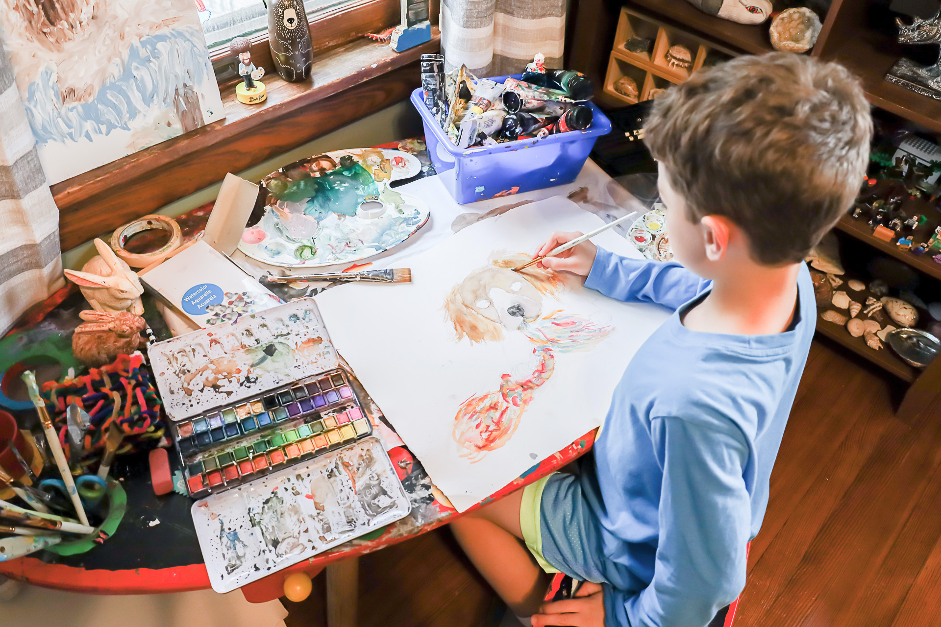 Levi the artist: Just have fun! - St. Paul Lutheran Church Quad Cities